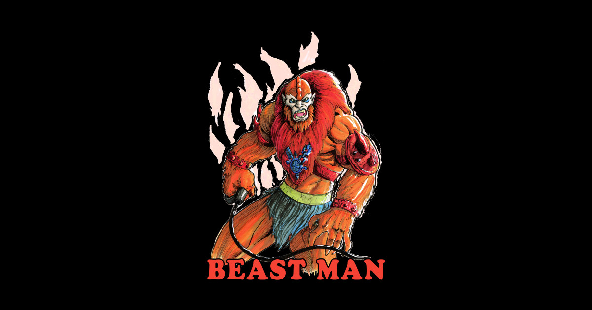 Beast - Beastman - Sticker | TeePublic