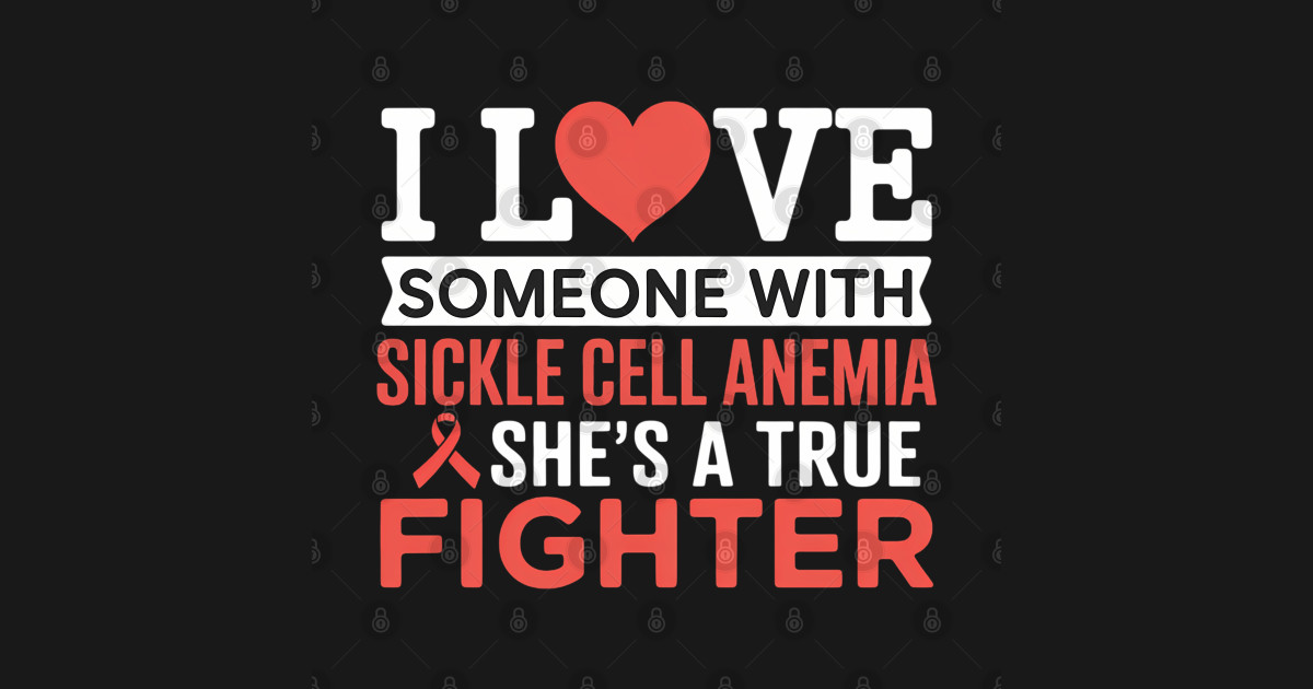 Sickle Cell Awareness Month Ribbon - Sickle Cell Awareness Month Ribbon ...