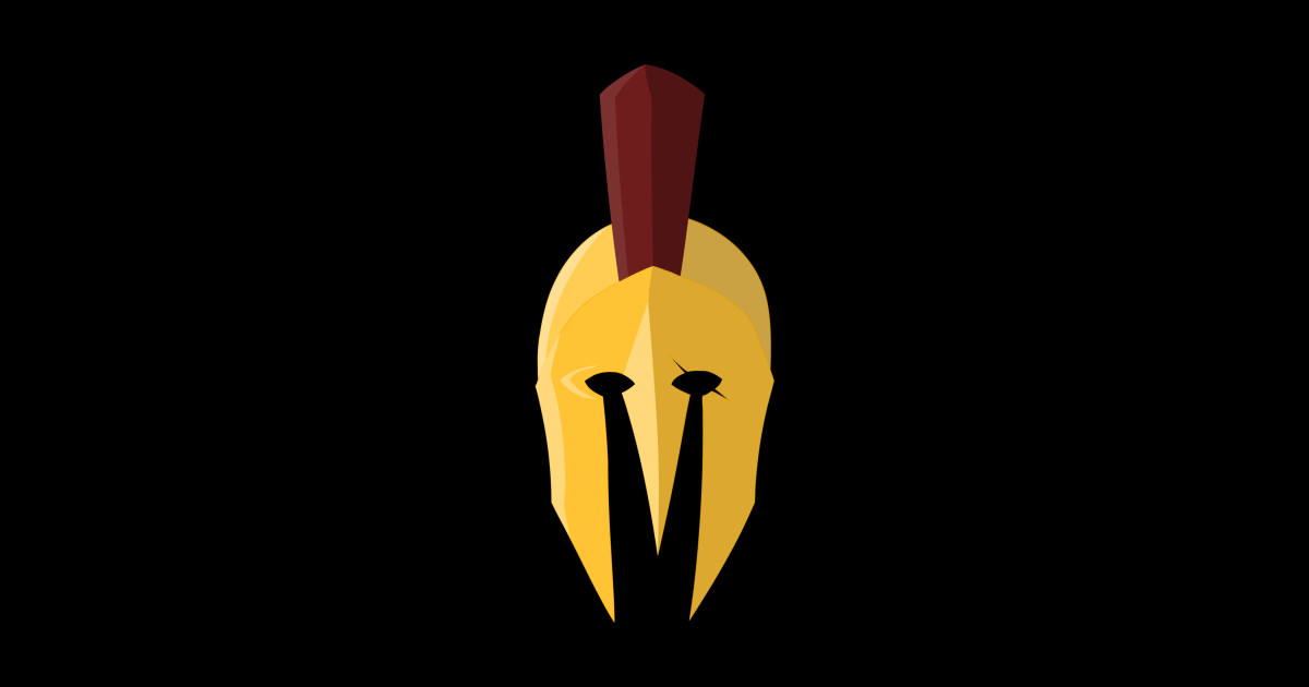 King Leonidas Gladiator Helmet - Gladiator - Sticker | TeePublic