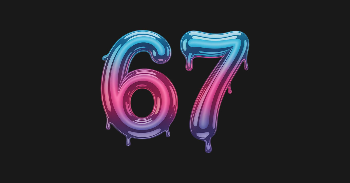 Six Seven Ice Cream Drip Cool Meme 67 Funny 6 7 Boys Youth - Six Seven ...