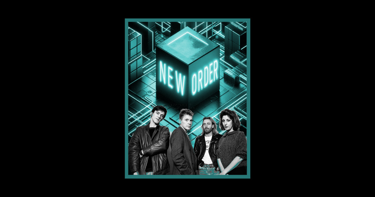 NEW ORDER - New Order Band - Sticker | TeePublic