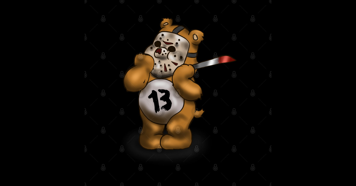 Beware the Bears- Jason Voorhees - Jason Voorhees - Sticker | TeePublic