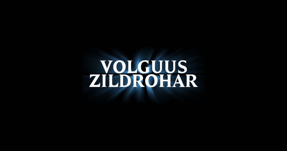 Volguus Zildrohar - Volguus Zildrohar - Sticker | TeePublic
