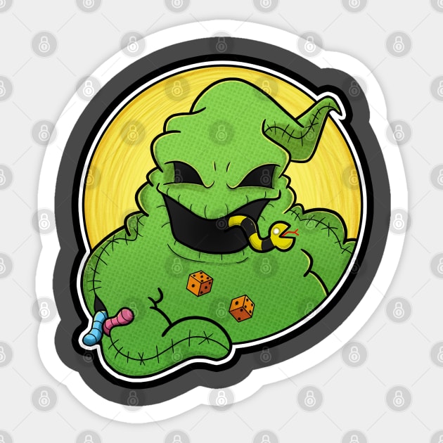 Oogie Boogie - Oogie Boogie Man - Sticker | TeePublic