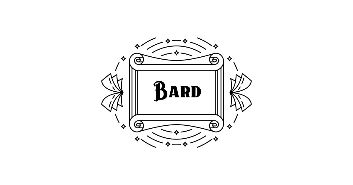 DnD Bard - Light - Bard - T-Shirt | TeePublic