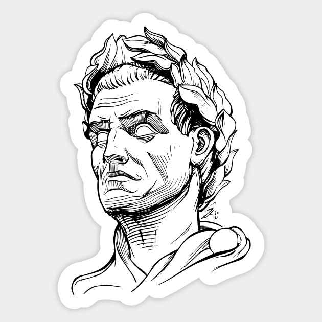 Julius Caesar - Julius Caesar - Sticker | TeePublic