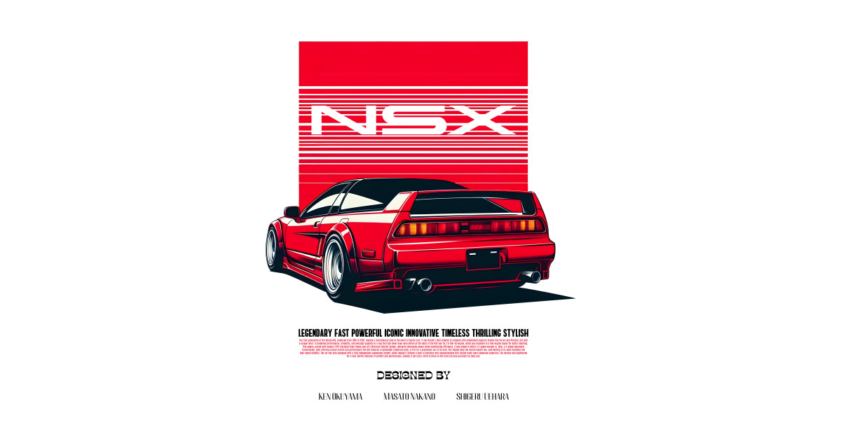 Honda NSX - Honda - T-Shirt | TeePublic