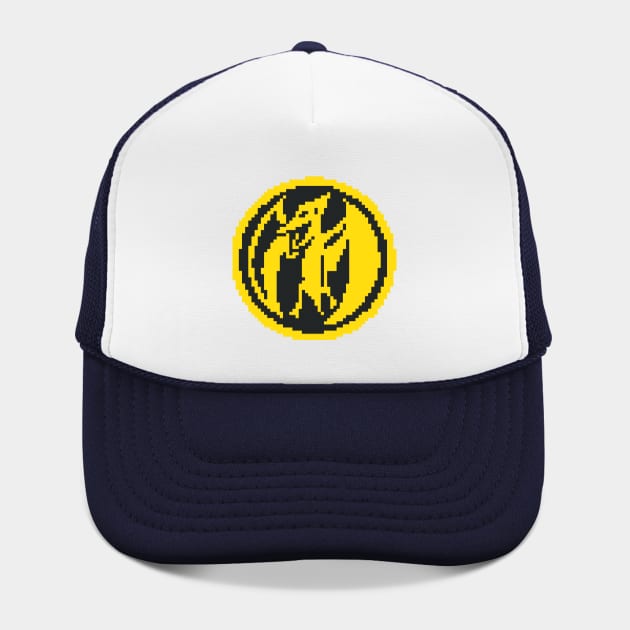 Pink Ranger 8 bit pixel art - Pink Ranger - Hat | TeePublic