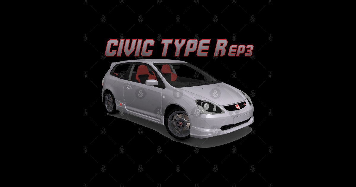 Honda Civic Type R - Civic - Sticker | TeePublic
