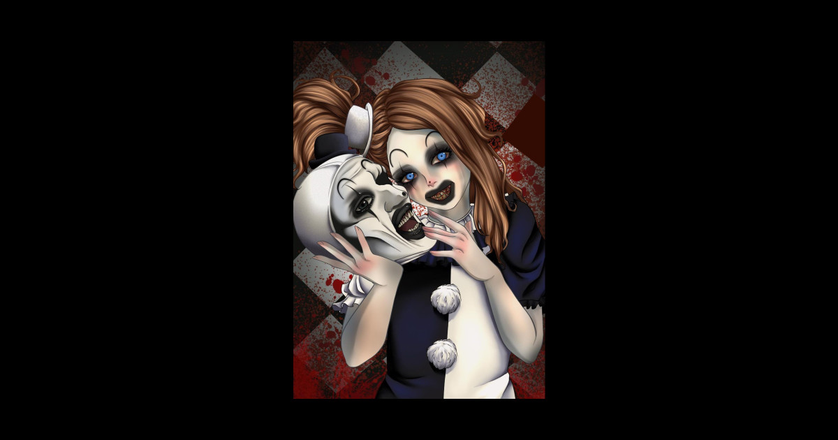 Terrifier 2- The little pale girl - Terrifier - Sticker | TeePublic