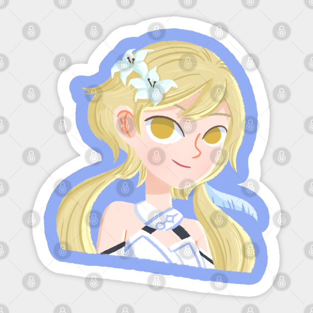 Genshin Impact Lumine - Genshin Impact - Sticker | TeePublic