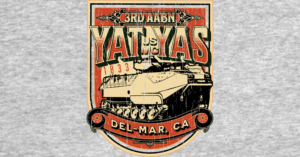 Yat-Yas Badge - Usmc - T-Shirt | TeePublic