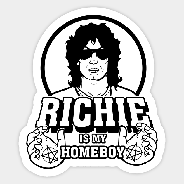 Richie is my Homeboy (light colors) - Richard Ramirez - Sticker | TeePublic