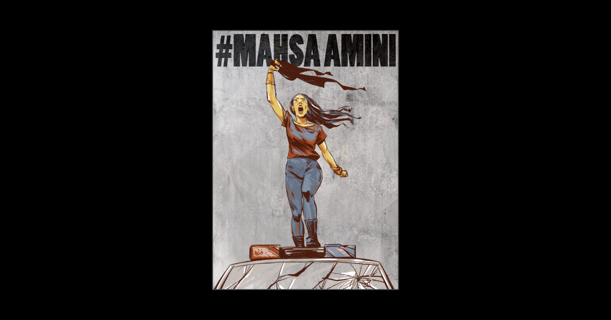 Mahsa Amini - Activists - Sticker | TeePublic