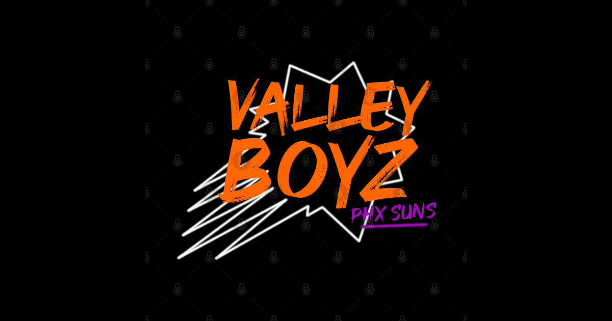 WE ARE VALLEY BOYZ! - Phx Suns - Sticker | TeePublic