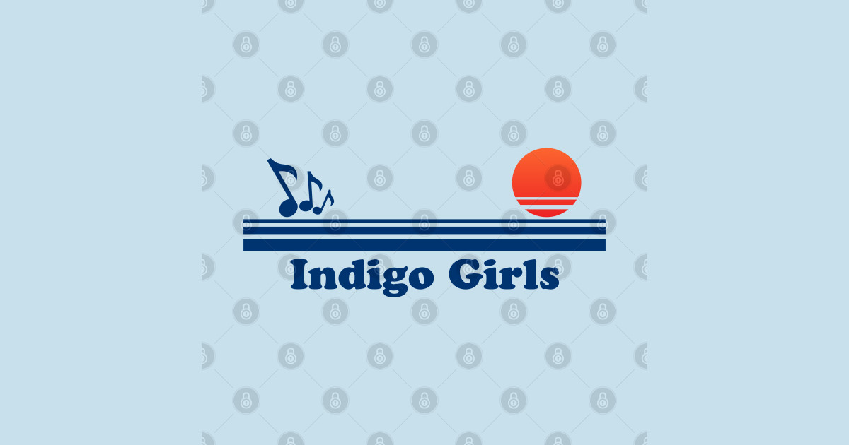 indigo girls retro - Indigo Girls - T-Shirt | TeePublic
