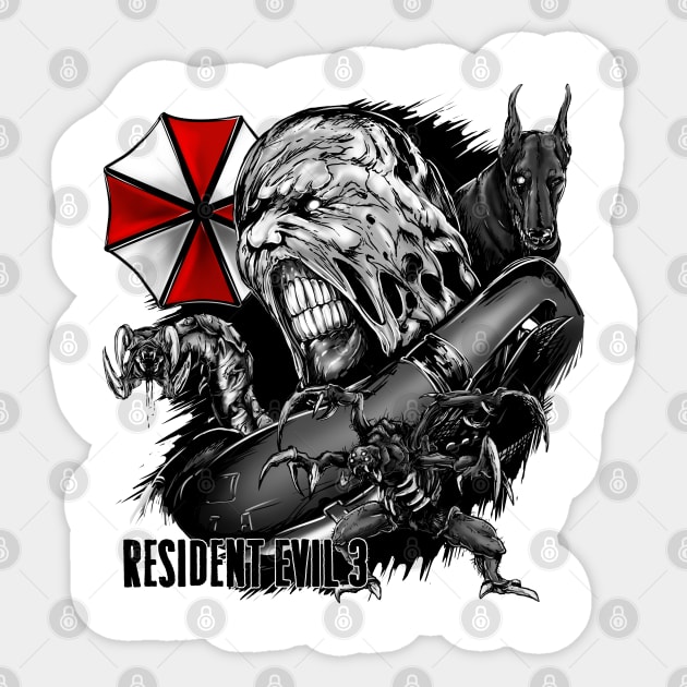 resident evil nemesis artwork