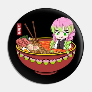Demon Slayer Hashira Mitsuri Kanroji Pins and Buttons for Sale | TeePublic