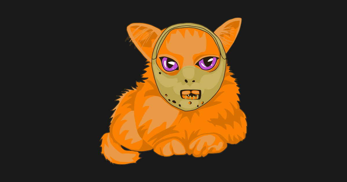 Hannibal Lecter Cat - Hannibal Lector - T-Shirt | TeePublic