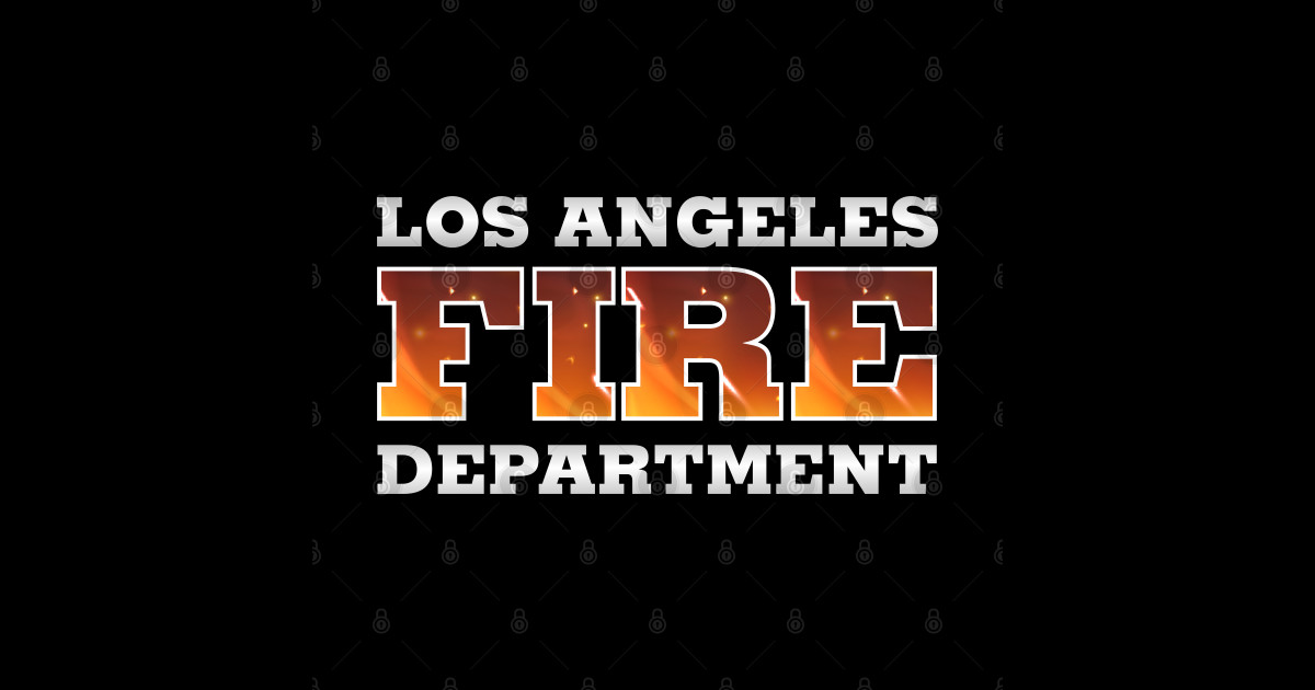 Los Angeles Fire Department - Lafd - Sticker | TeePublic