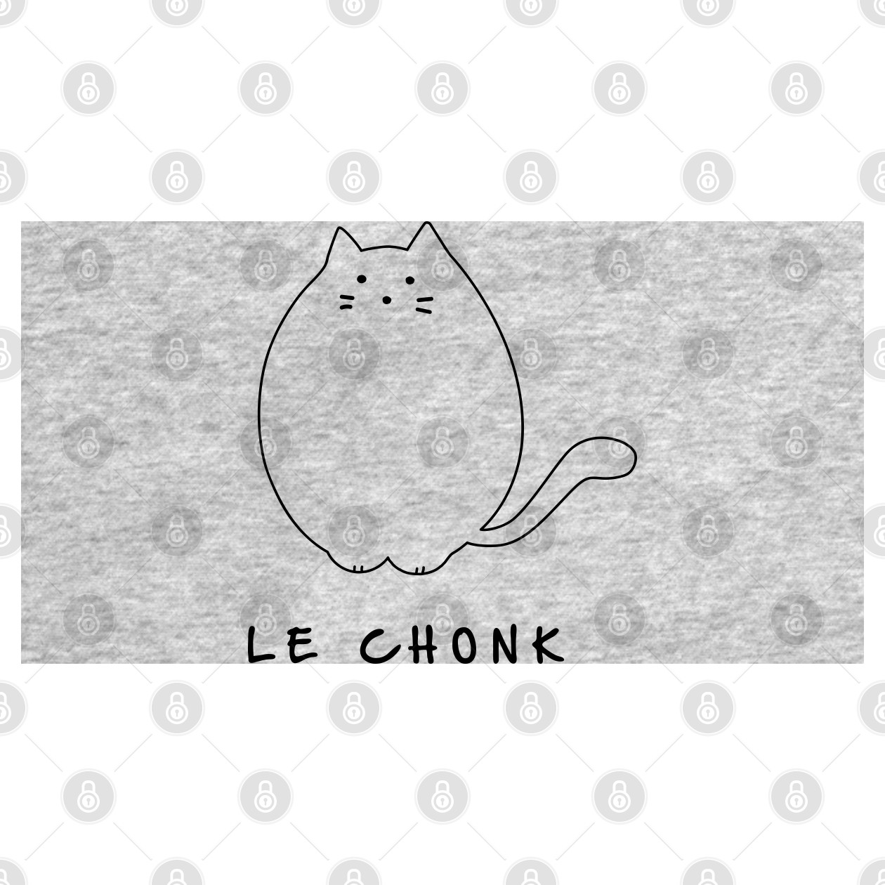 Le Chonk. Chunky Cat - Cats - Hoodie | TeePublic