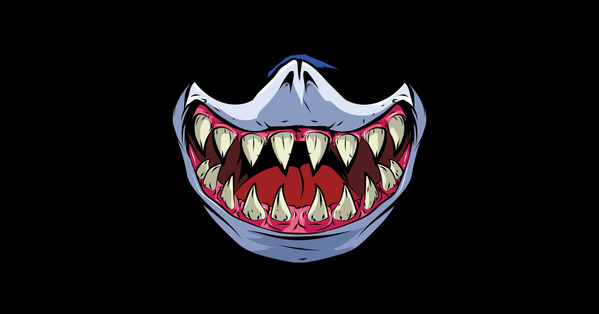 Ripster Mask - Street Sharks - Sticker | TeePublic