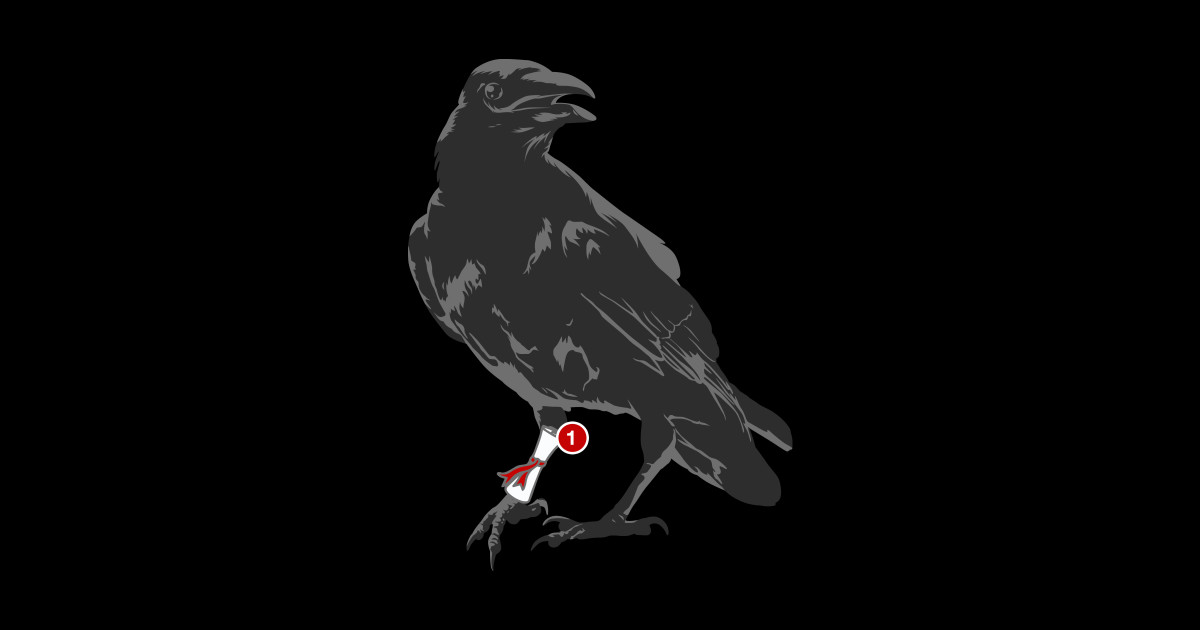 Send a Raven - Raven - Tapestry | TeePublic