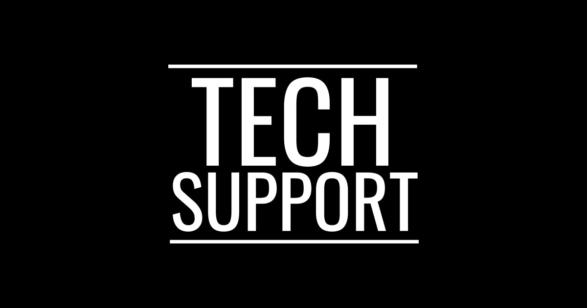 Tech-support - Tech Support - Sticker | TeePublic