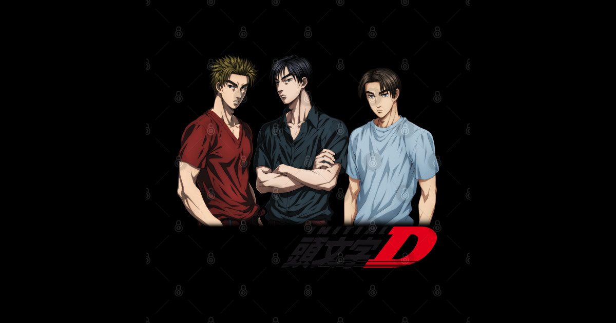 Project D Team - Initial D - Sticker | TeePublic