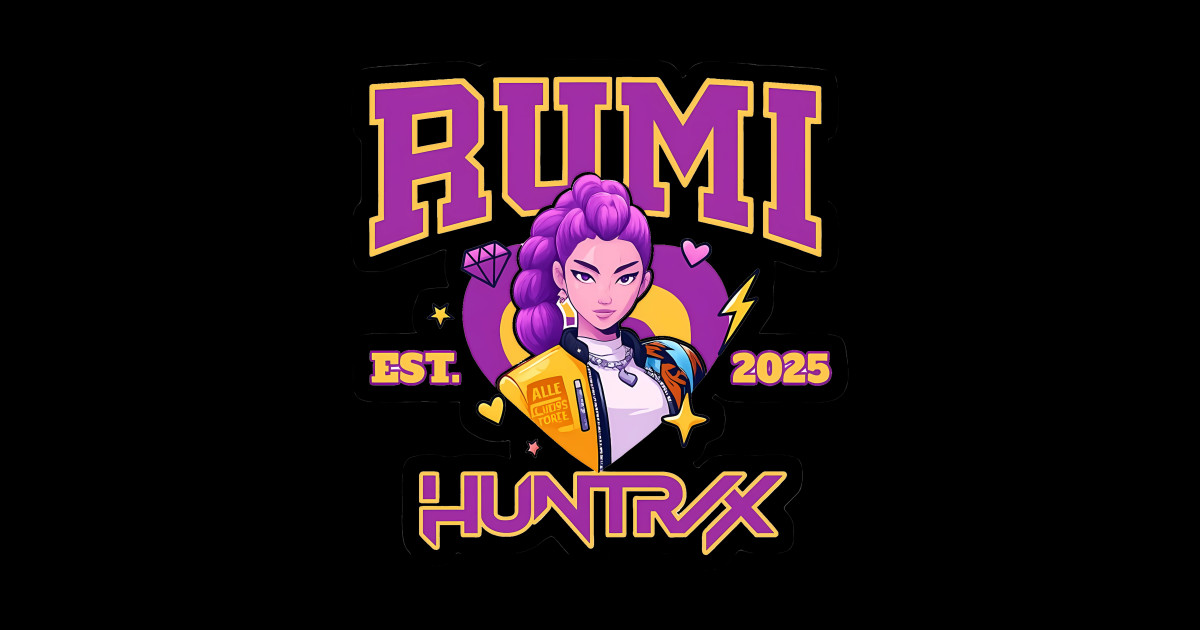 Rumi The Huntrix Kpop Demon Hunters - Kpop Demon Hunters - Posters and Art Prints | TeePublic