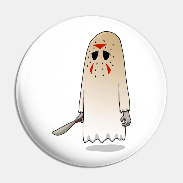 friday 13th ghost - Jason Vorhees - Pin | TeePublic