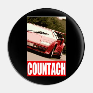 Lamborghini Countach Racing Car Pins and Buttons for Sale | TeePublic