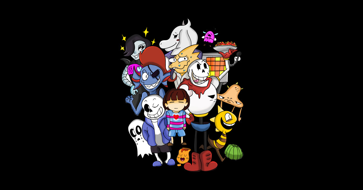 Undertale Family - Flowey - Sticker | TeePublic