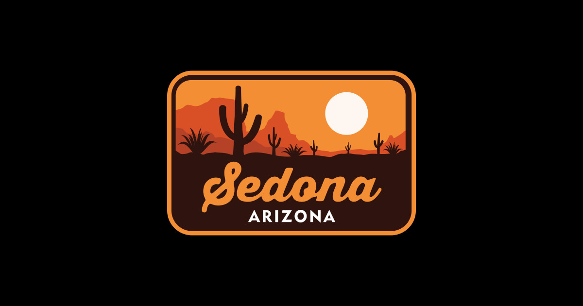 Sedona Arizona - Sedona - Sticker | TeePublic