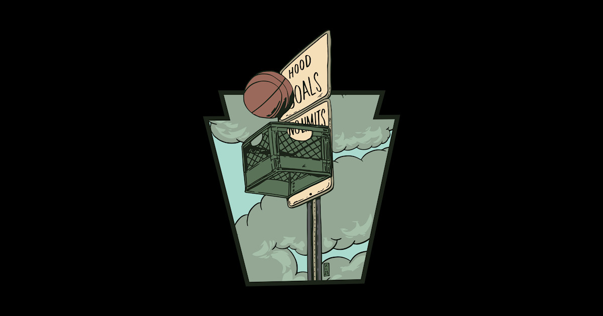 Hood Goals No Limits - Inspirational - Sticker | TeePublic