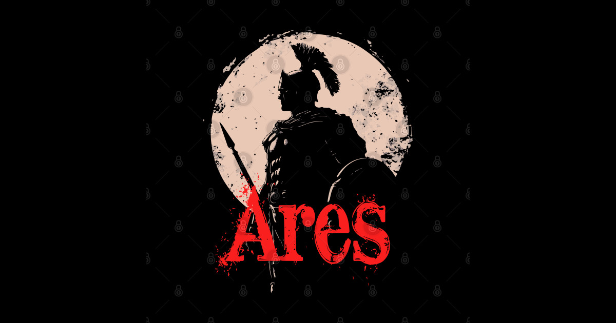Ares - Greek Mythology - God of War - Epic & Myth - Ares - Tapestry ...