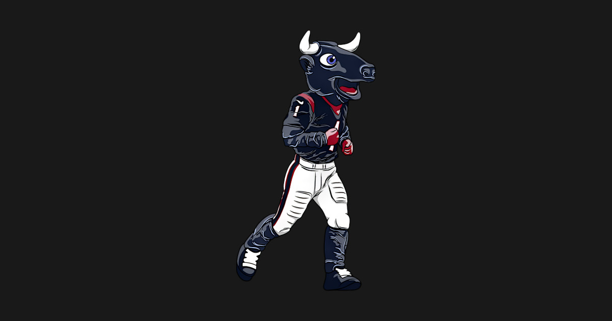 Toro Houston Texans Mascot Cartoon Style - kalamazoo #75 - Houston ...