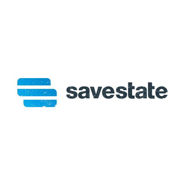 The SaveState Logo - Save State - Pin | TeePublic