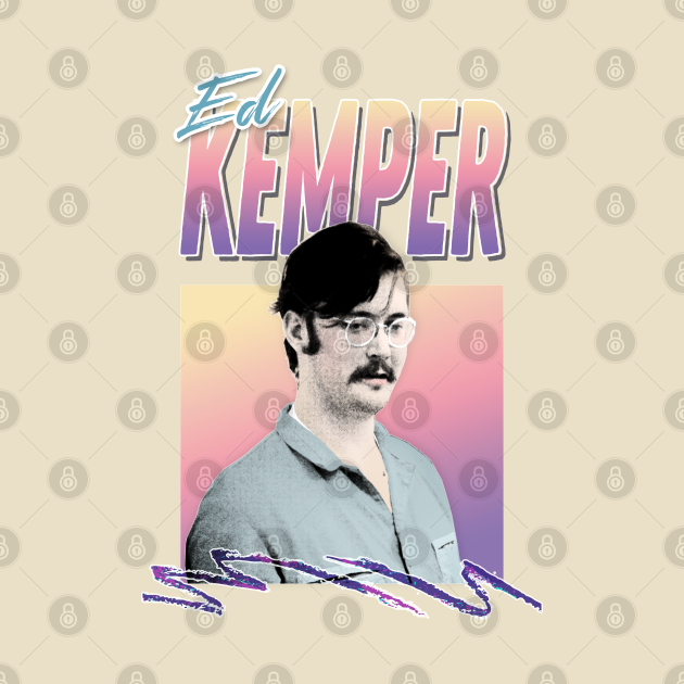 Ed Kemper Aesthetic Retro Styled Design - Ed Kemper - T-Shirt | TeePublic