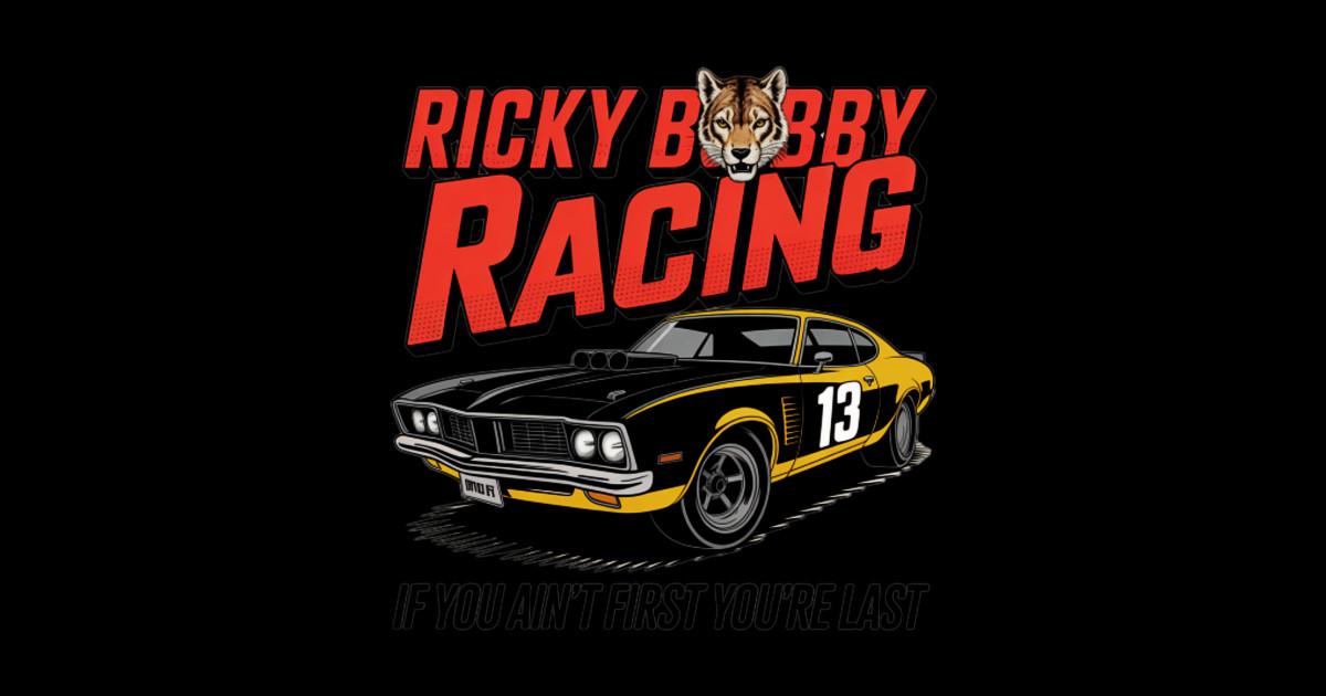 Ricky Bobby Racing Retro - Ricky Bobby Racing Retro - Posters and Art ...