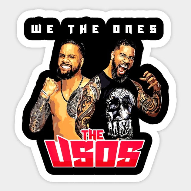 Jey Uso The Usos - Jey Uso - Sticker | TeePublic