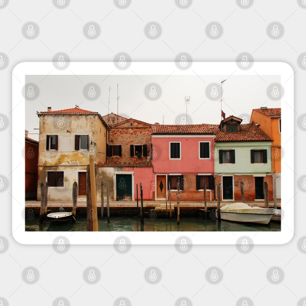Murano Waterfront - Venice - Sticker | TeePublic