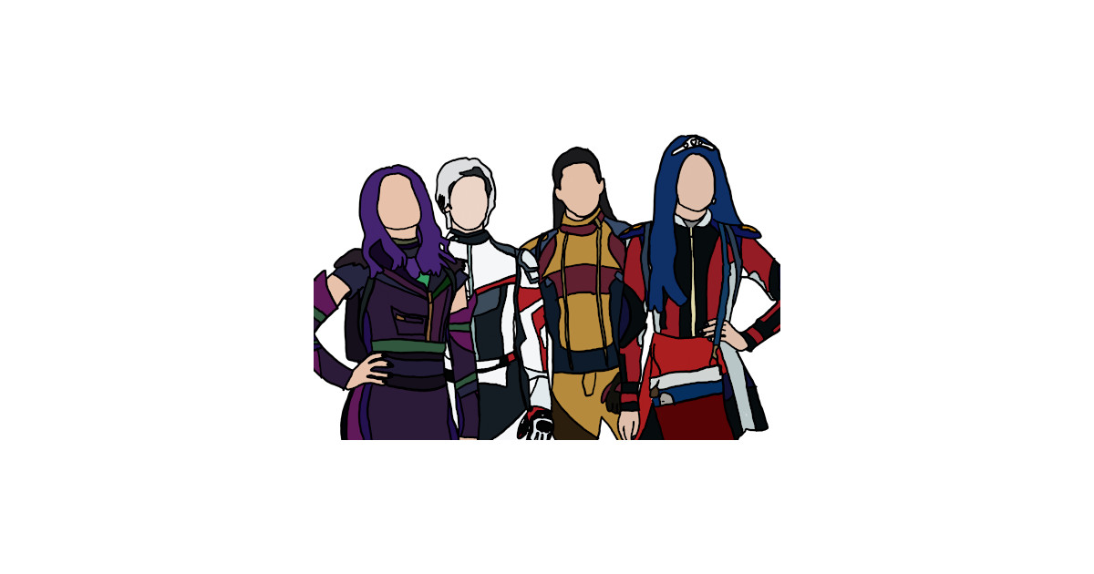 Descendants - Disney - T-Shirt | TeePublic