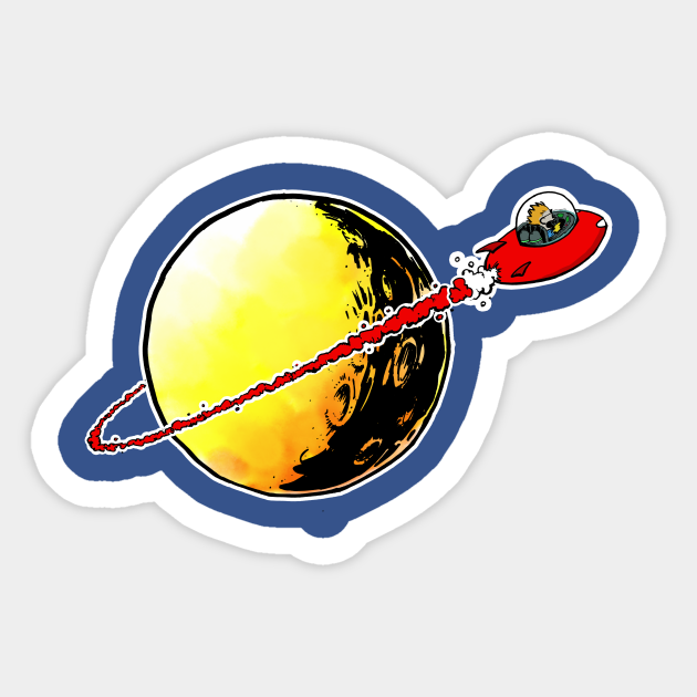 Classic Spaceman Spiff - Lego - Sticker | TeePublic