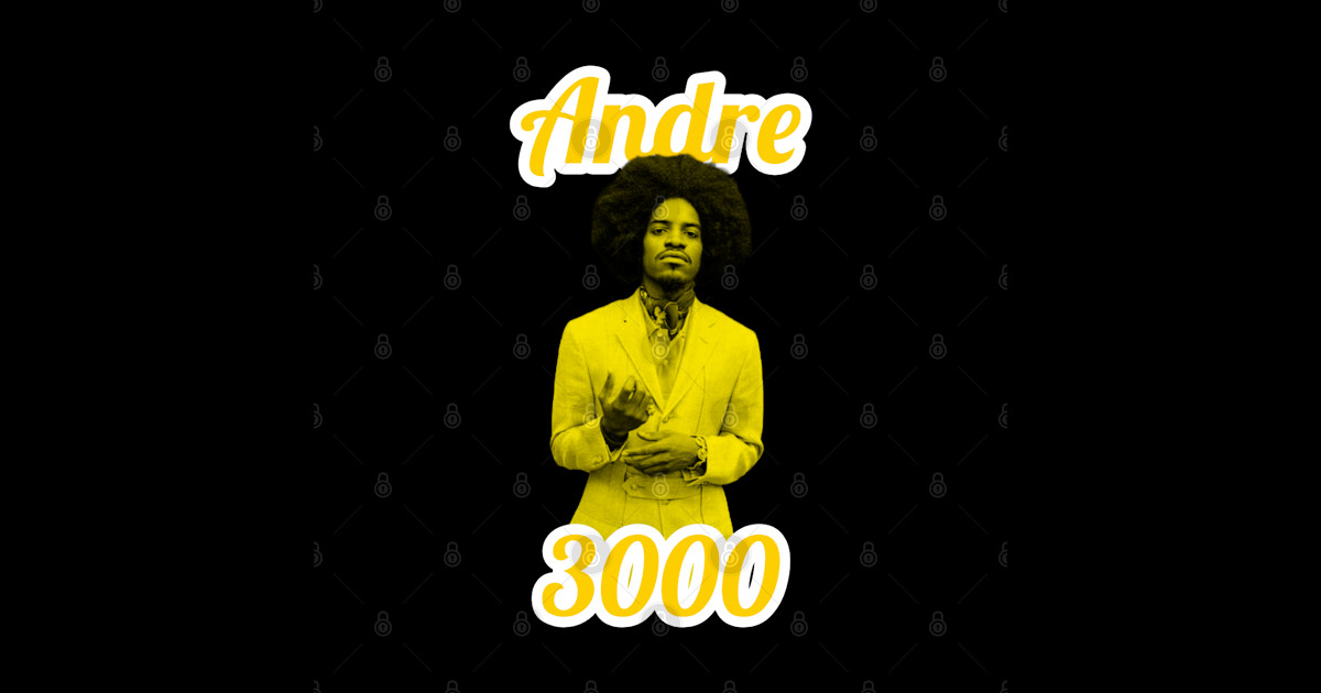 Andre 3000 - Andre 3000 - Sticker | TeePublic