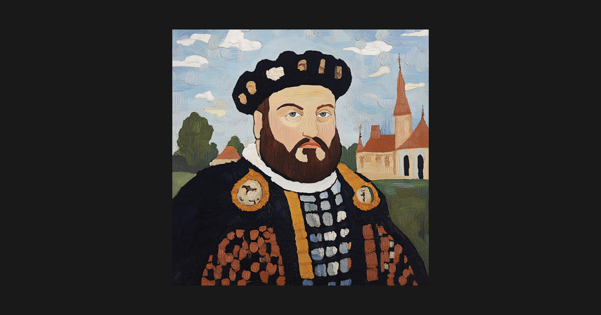 King Henry VIII | Post-impressionist painting style - King Henry Viii ...