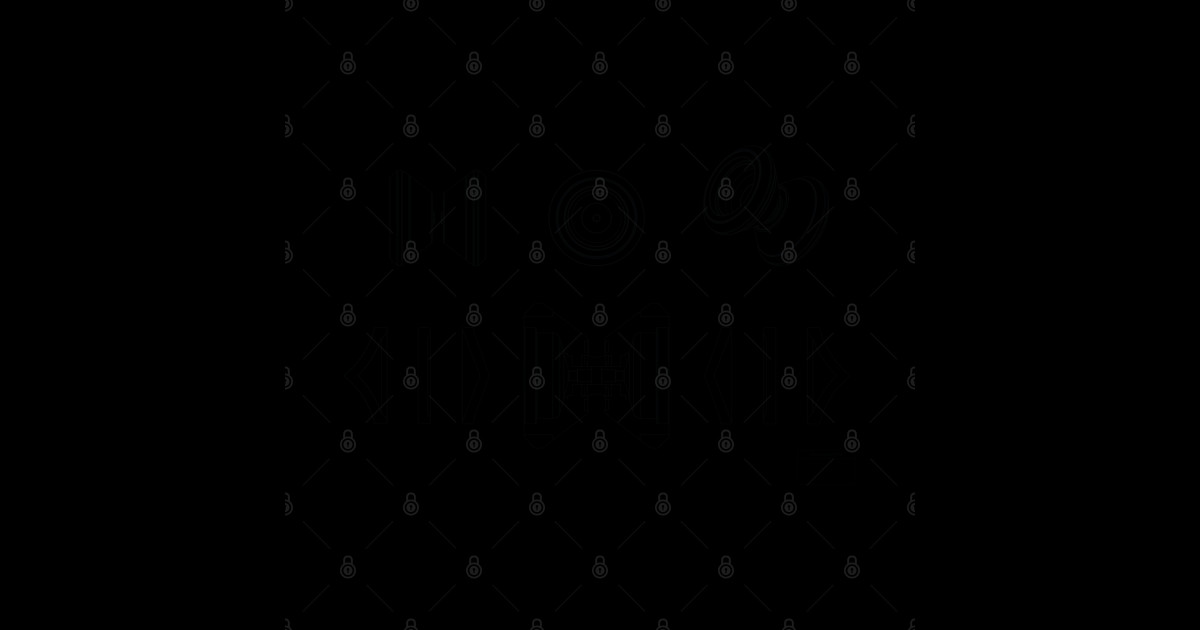 Gemstones by Arc1 - Black Lines - Gemstones - Posters and Art Prints ...