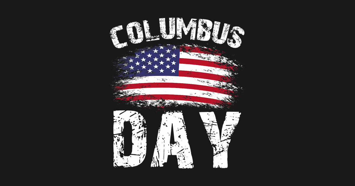 Indigenous People Happy Columbus Day Native American US Flag - Native ...