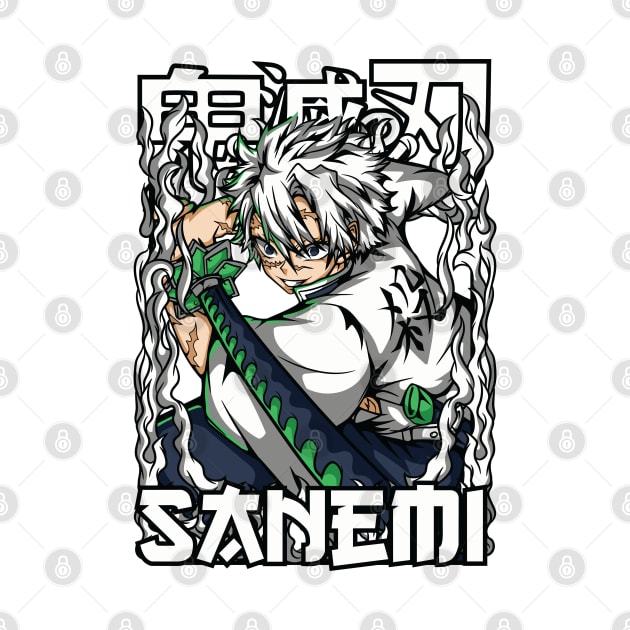 Sanemi Shinazugawa 03 The Tempestuous Wind Hashira Design - Sanemi ...