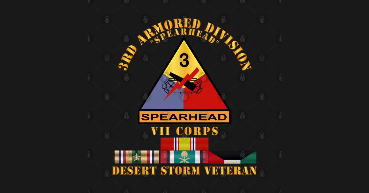 3rd Armored Div - VII Corps - Desert Storm Veteran - 3rd Armored Div ...
